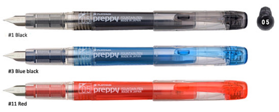 Platinum Preppy Fountain Pen - Etsy