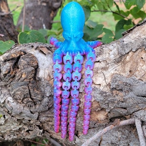 Articulated/flexible Octopus Fidget Toy, 8 Arms 3D Exclusive Design ...