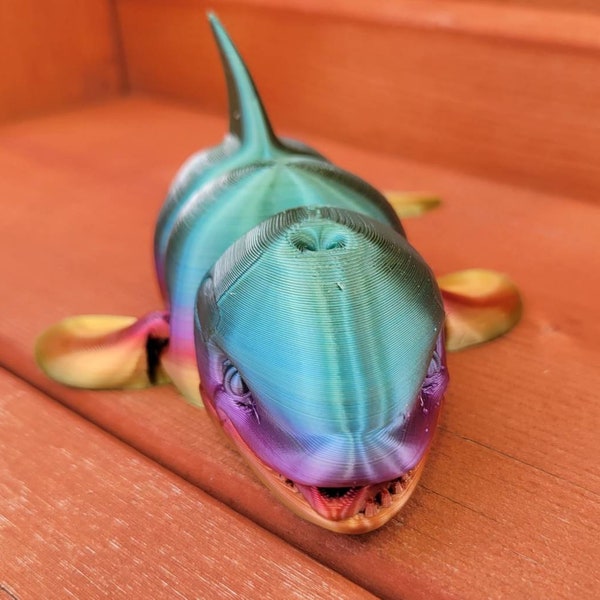 3d Printed Articulated Orca - Etsy