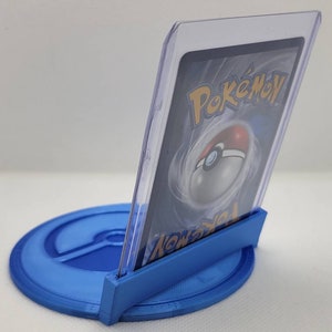 TCG Card Display Stand Pokemon Pokeball Graphic - Etsy