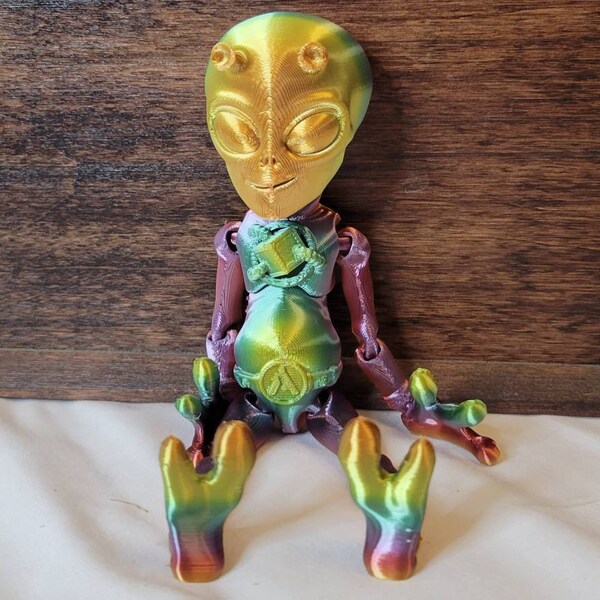 3d Printed Alien Toy - Etsy