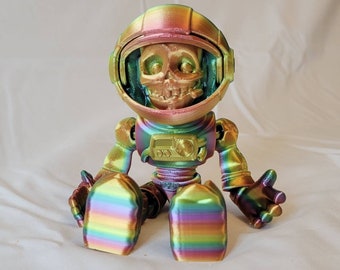 Flexi Factory Astronaut 3D Printed Multi Color - Etsy