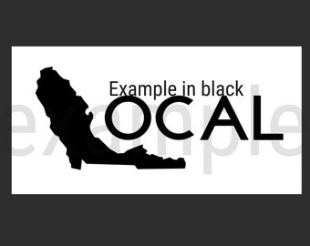 Florida Local Decal | Etsy