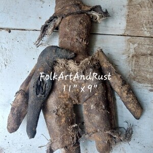 Early Primitive ~ Scarecrow Gingerbread Man & Crow ~ PATTERN Tutorial ...