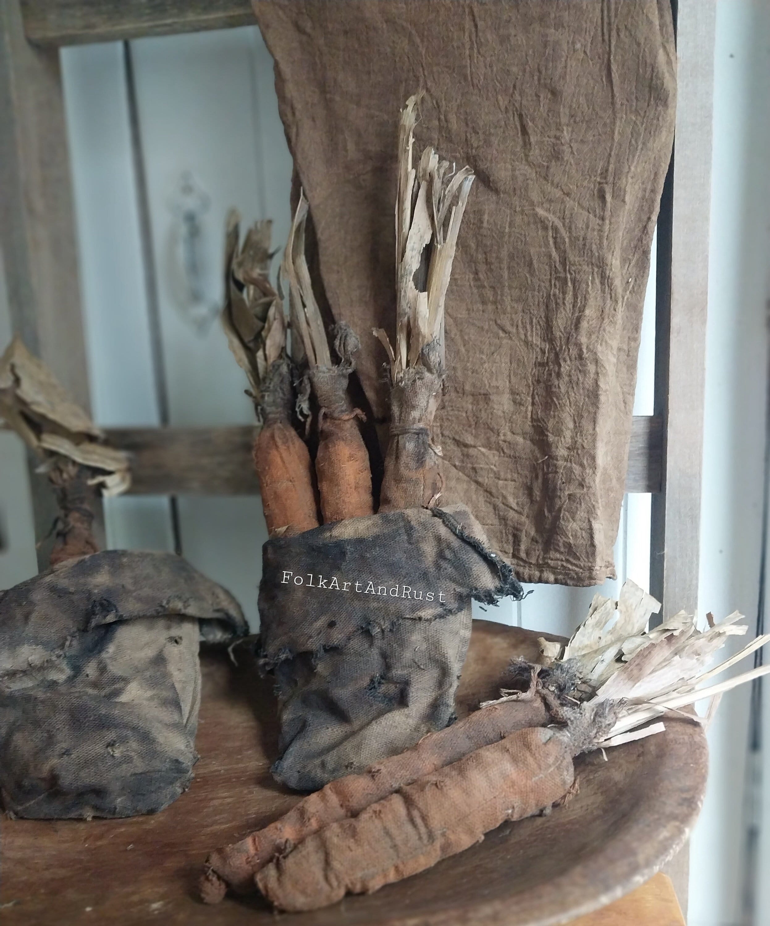 Primitive Pattern Tattered BAG & CARROTS Pattern Spring Tutorial ...