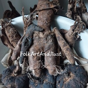 Early Primitive ~ Scarecrow Gingerbread Man & Crow ~ PATTERN Tutorial ...