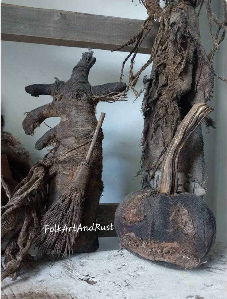 Pattern ~ Halloween Witch Hag Doll ~ Instant Download~ Early Goods ...