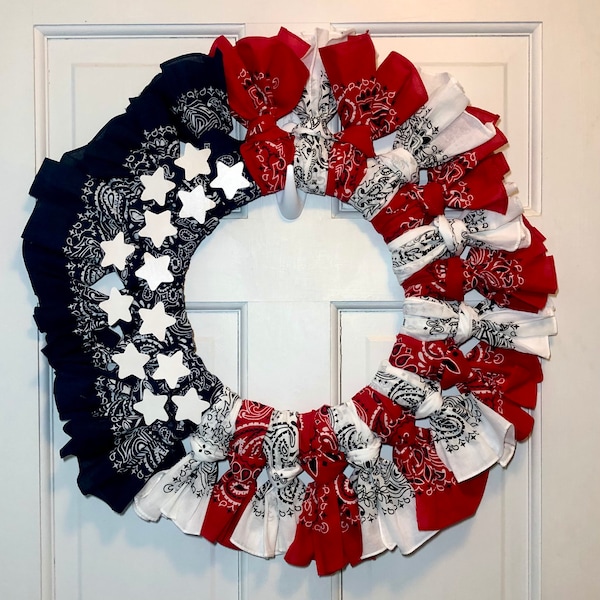 Veterans Day Wreath - Etsy