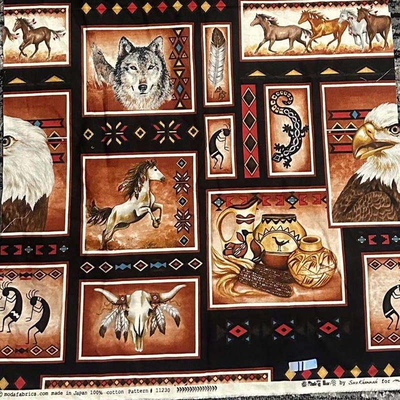 Native Inspired Fabric - Etsy