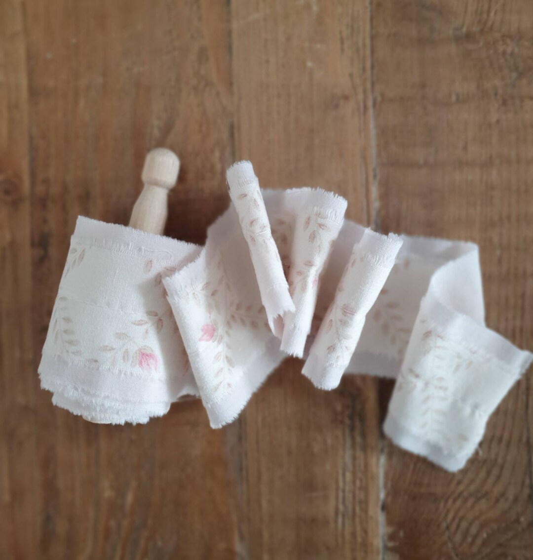 Vintage Fabric Hand Made Ribbon - Etsy