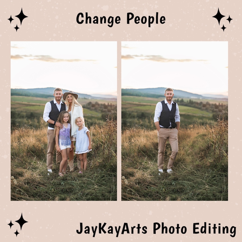 Custom Photo Editing Service: Add People, Merge Photos, Restore ...