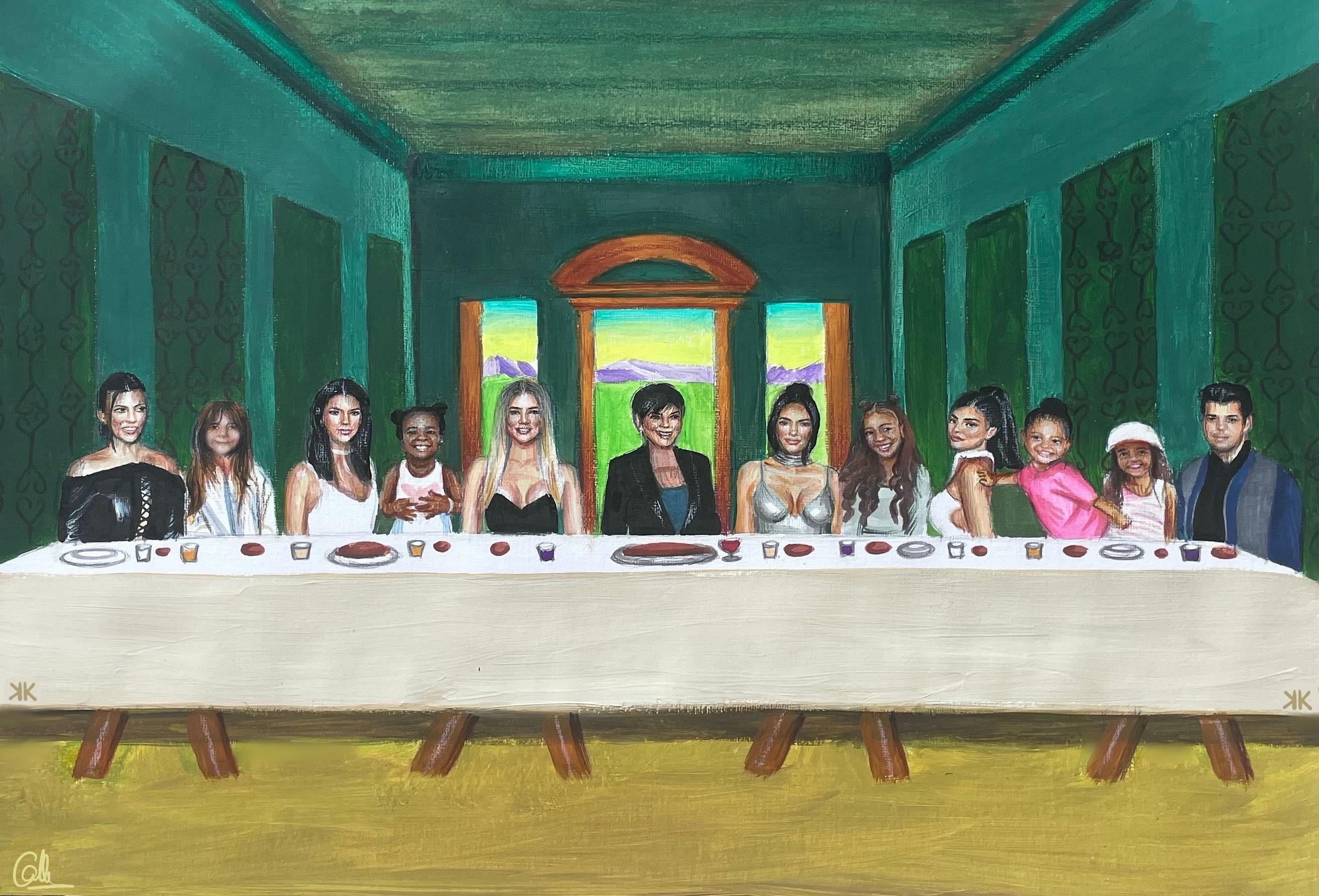 Last Supper Dead Rock Star