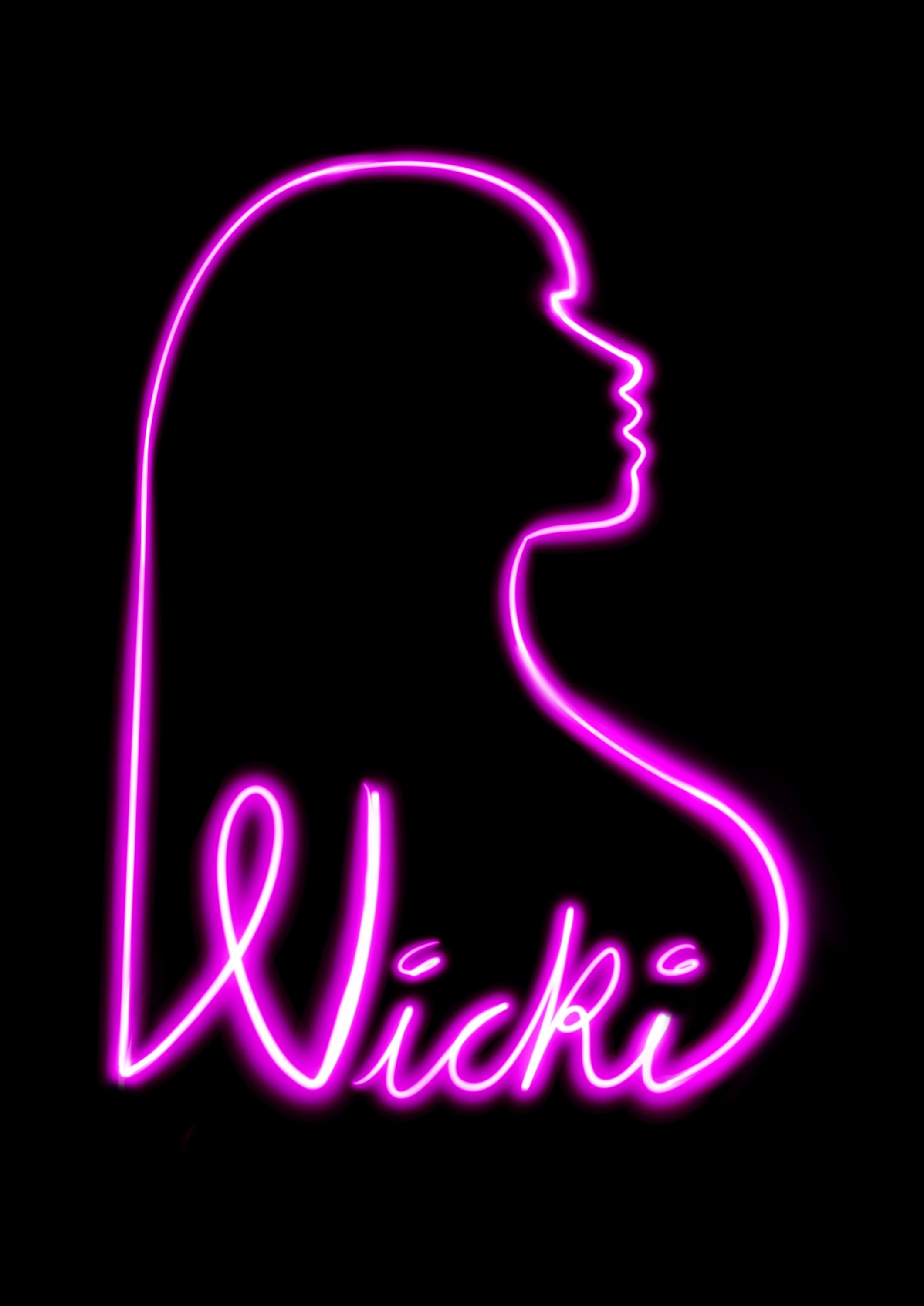 Nicki Minaj Neon Digital Art Print - Etsy