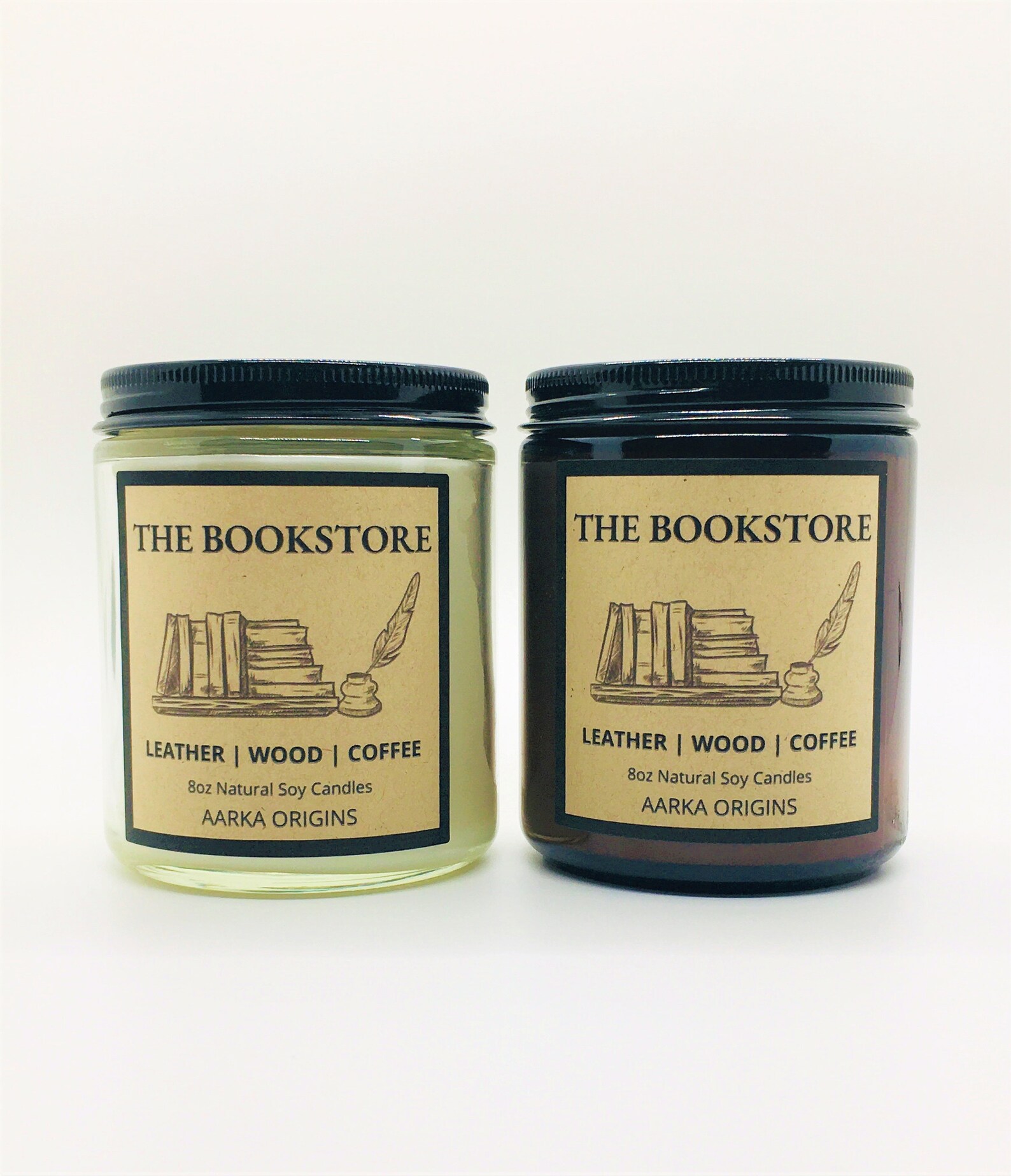 THE Bookstore Natural Soy Handmade Candle Book Lover Candle - Etsy