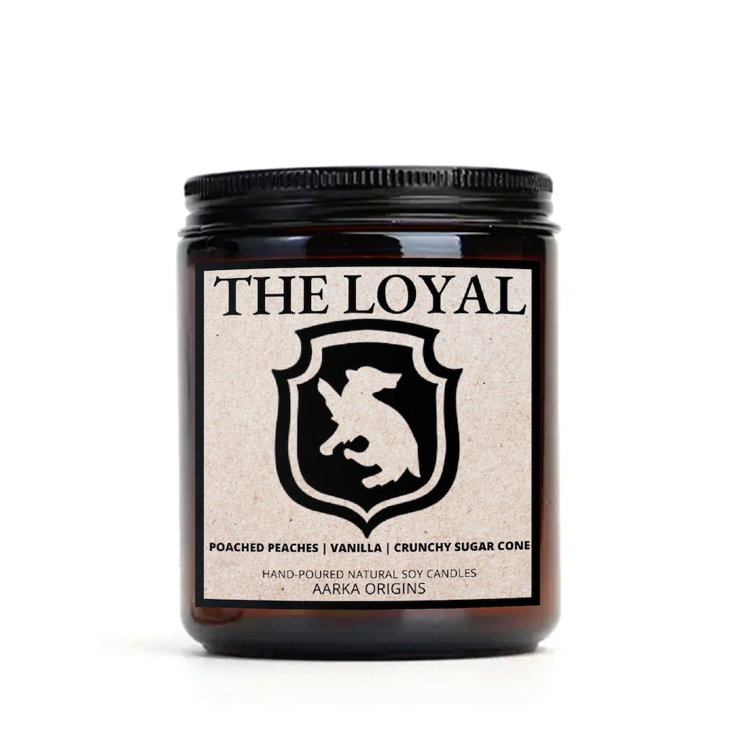 The Loyal House Soy Candle, Brave House, Wise House, Wizard Scented Soy ...