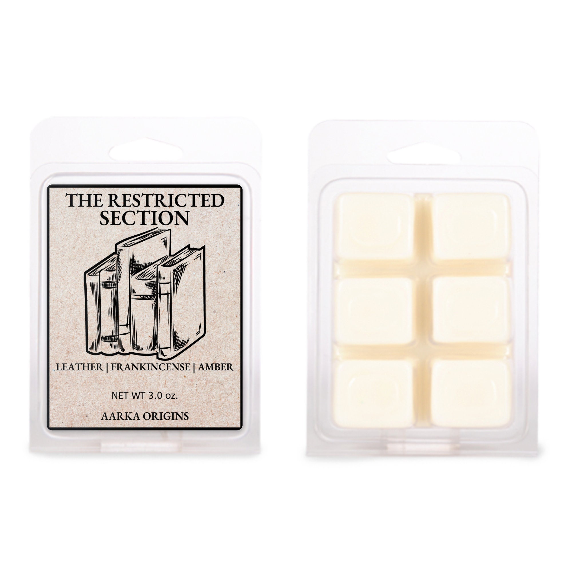 The Restricted Section Soy Candle, Literary Candle, Wizard and Magic ...
