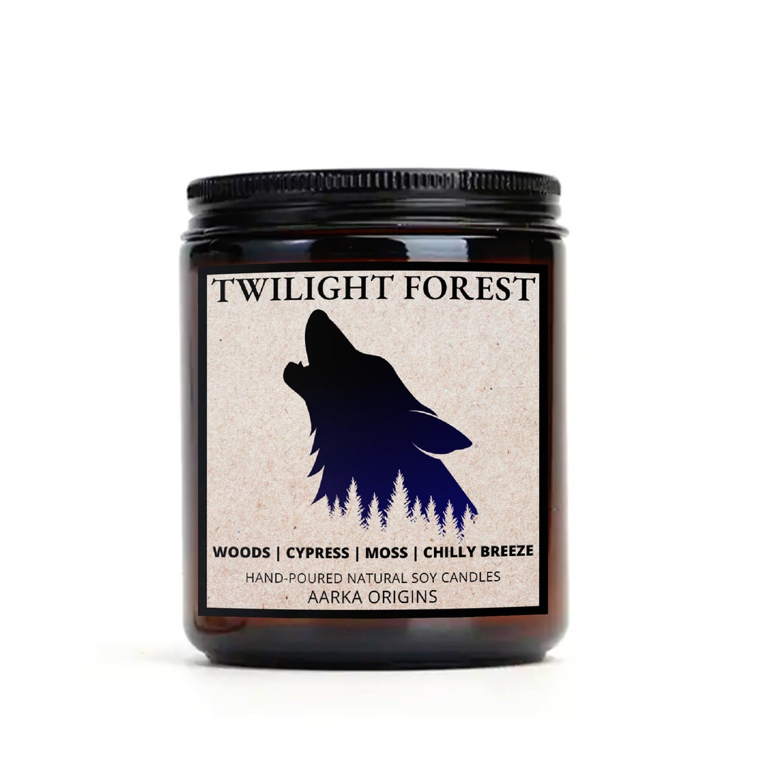 Twilight Forest Soy Candle, Vampire Gift, Booktok Gift, Forks WA Forest ...