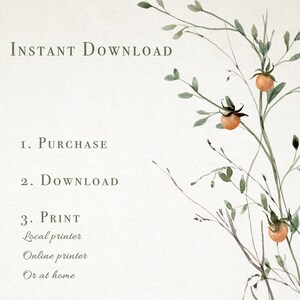 Wildflower Printable - Etsy