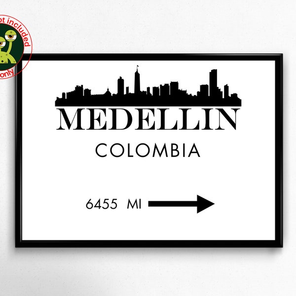 Medellin Poster - Etsy