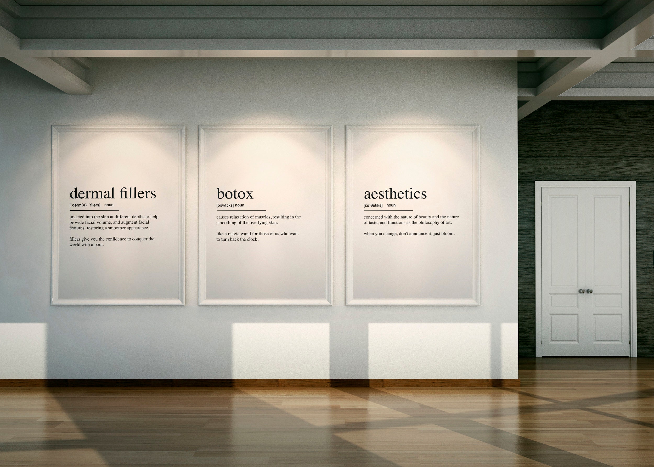 Dermal Fillers Botox Aesthetics Definition Posters Beauty - Etsy