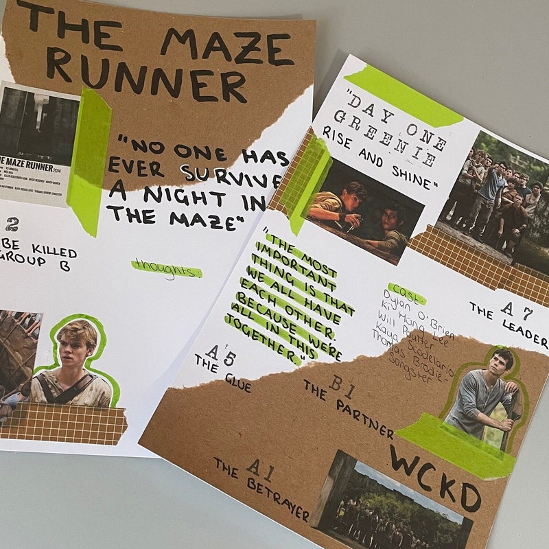 The Maze Runner - Etsy