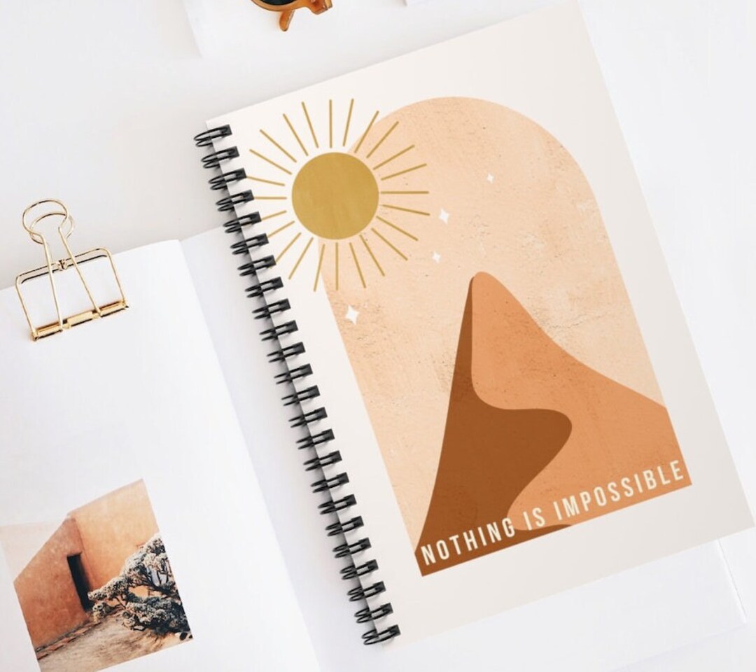 Nothing is Impossible Prayer Journal Christian Journal Gratitude ...