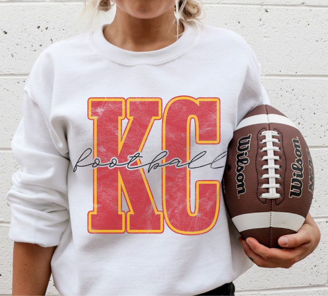 Kansas City Crewneck KC Sweatshirt Game Day Sweatshirt Vintage Sunday ...