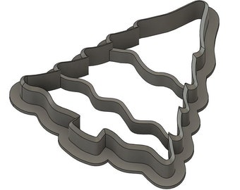 Christmas Tree Cookie Cutter and Debosser STL File - Etsy