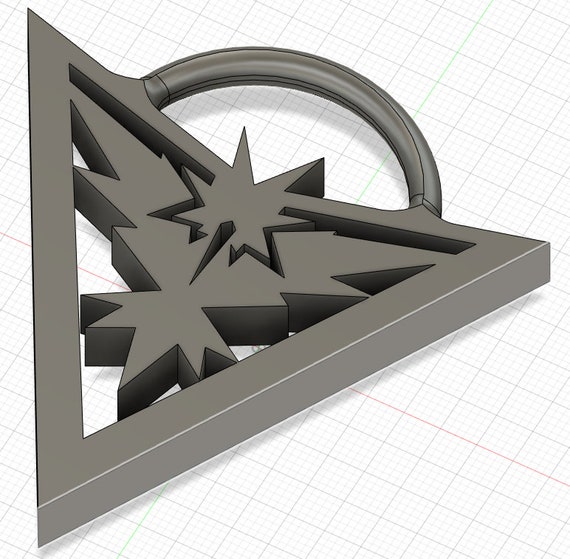 STL Pokemon Go Team Instinct Keychain - Etsy