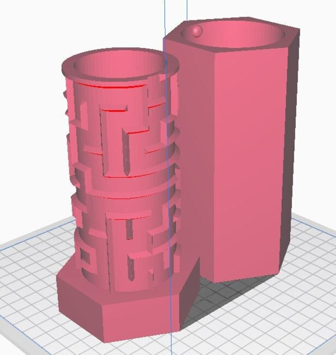 STL - Hollow Cylinder Puzzle - Etsy