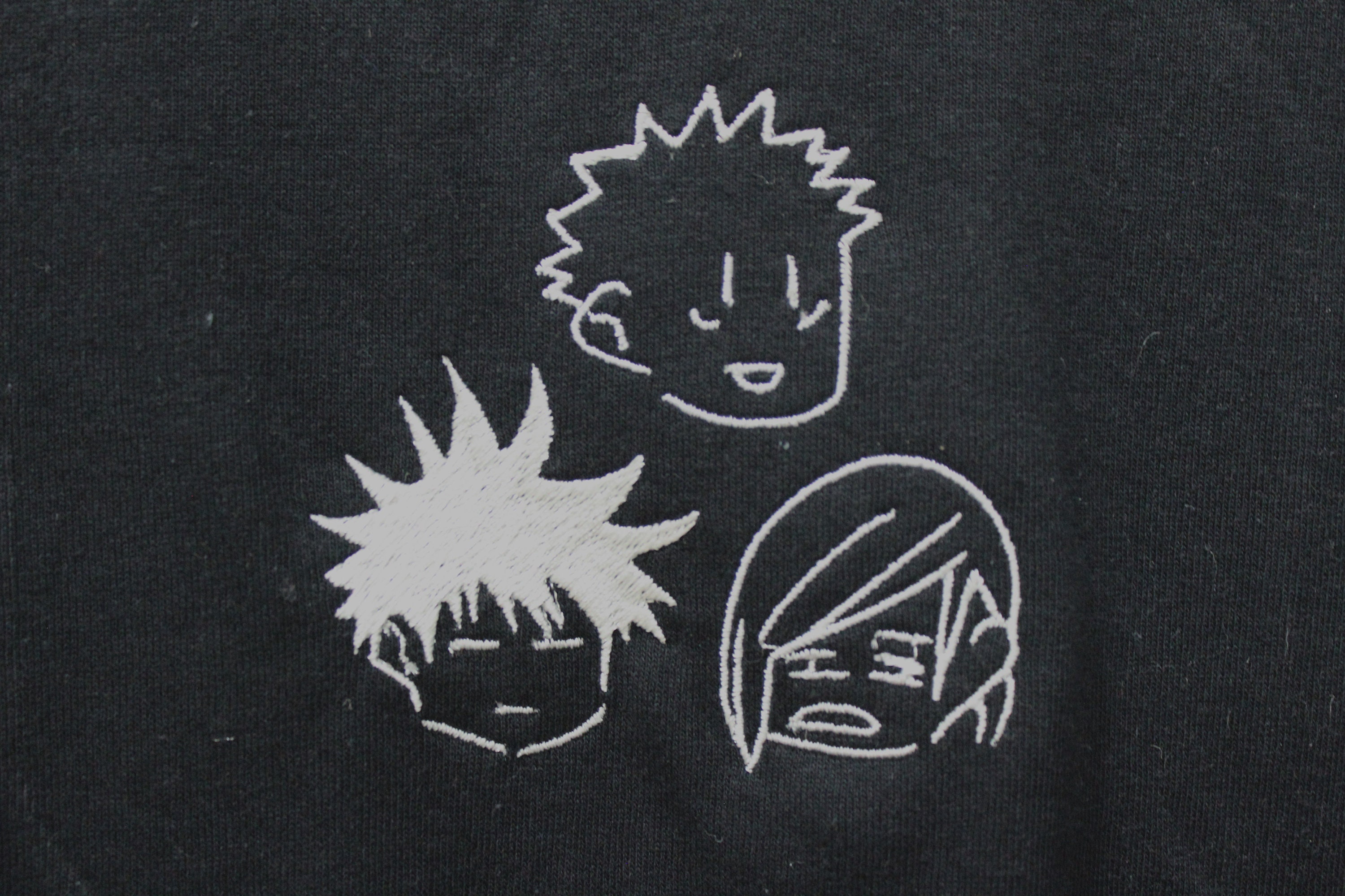 Jujutsu Kaisen Shirt JJK Shirt Embroidered Tee Yuji | Etsy