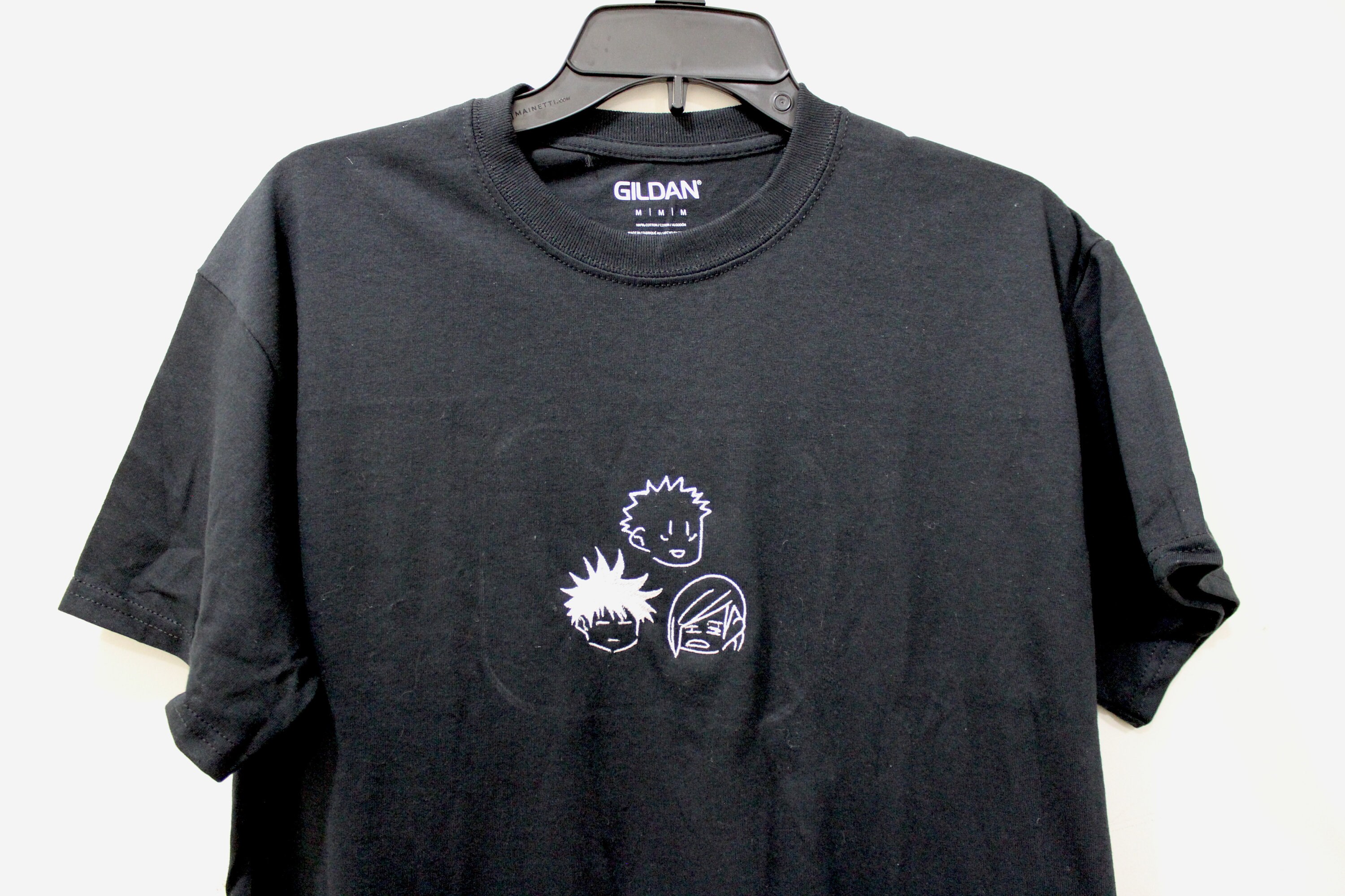 Jujutsu Kaisen Shirt JJK Shirt Embroidered Tee Yuji | Etsy