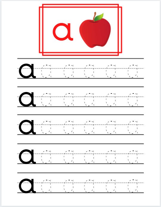 Printable Handwriting Workbook alphabet & Numbers - Etsy