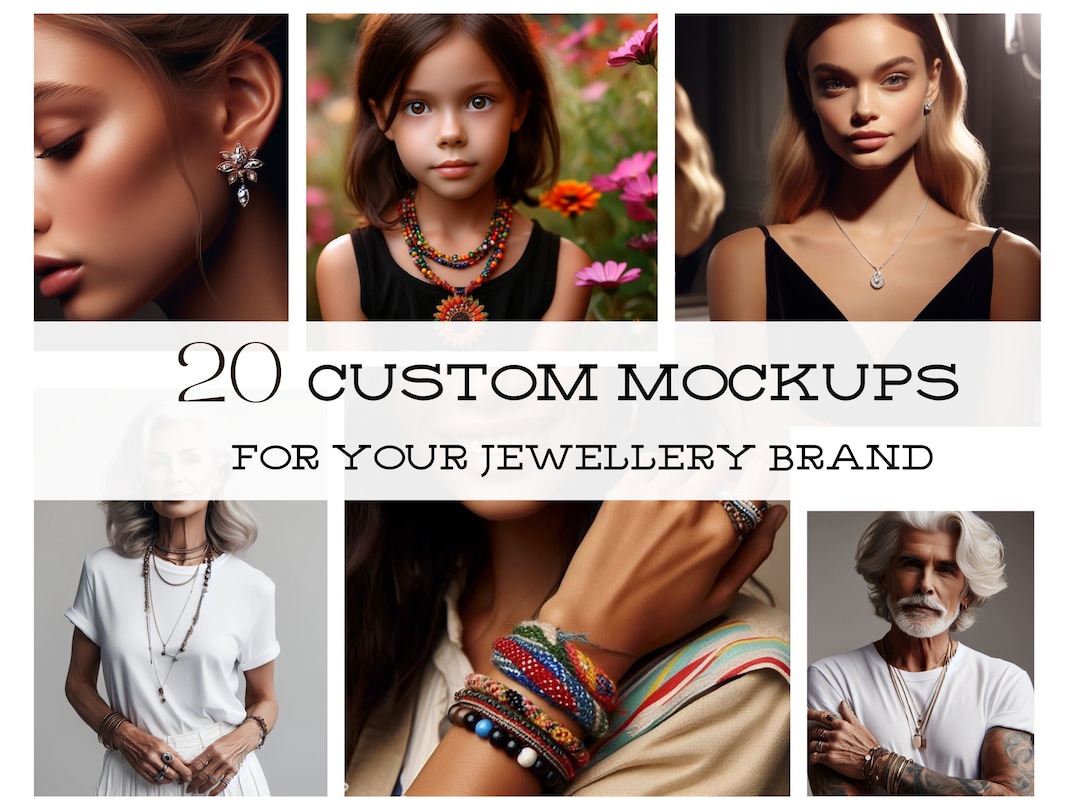 Jewelery Mockups, Model Mockups, Custom Mockups, Bracelet Mockups ...