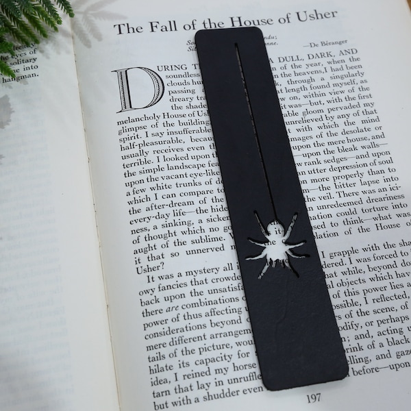 Bookmark Spider - Etsy