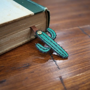 Cacti Bookmark Cute Boho Bookmark Desert Cactus Bookmark - Etsy