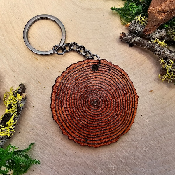 Nature Keychain - Etsy