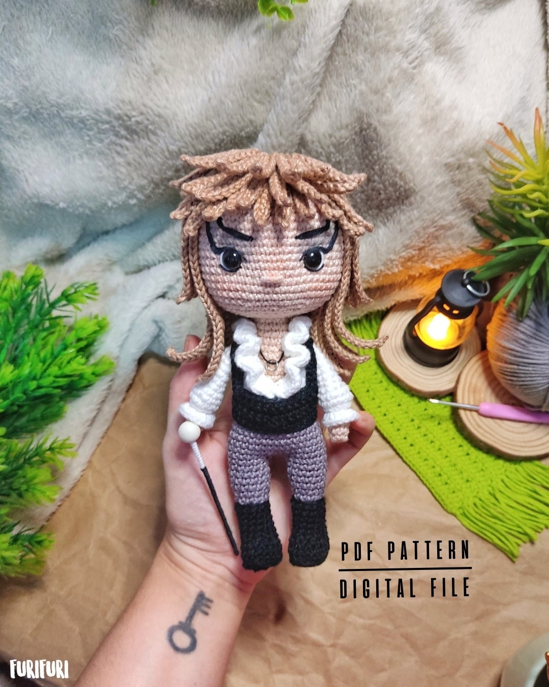 Goblin King Amigurumi Crochet Pattern: 80s Movie Doll (digital Download ...