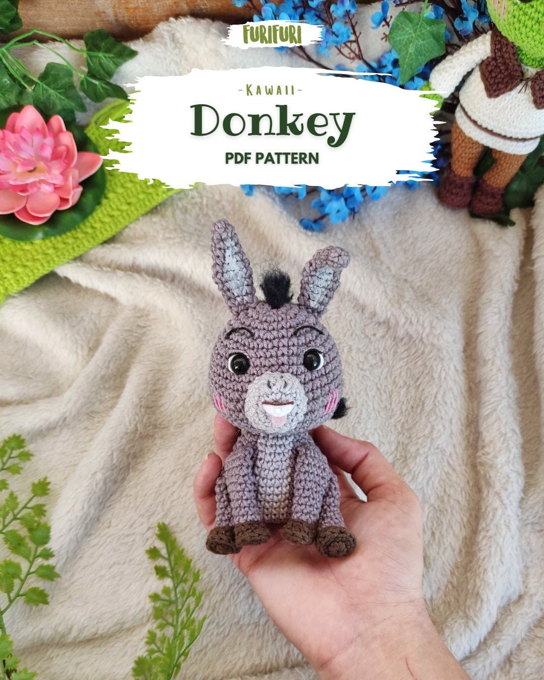 Tutorial: Donkey Amigurumi Pattern - Etsy
