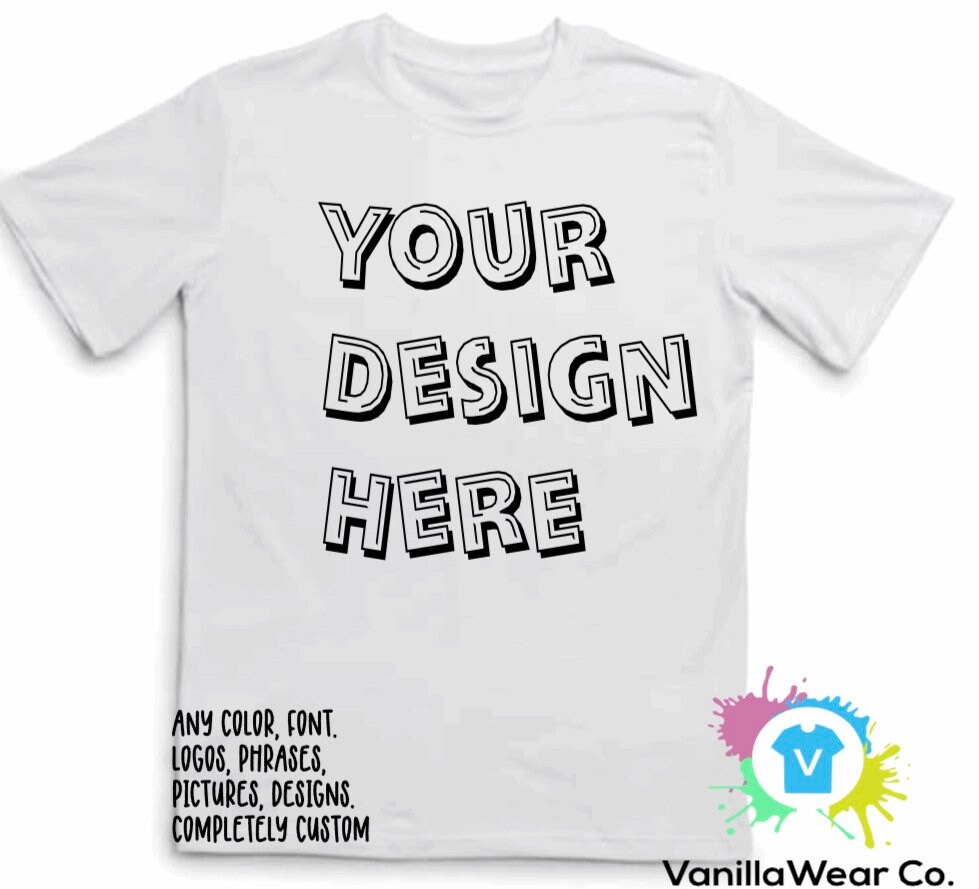 Custom Iron on Vinyl Decals. Personalized Heat Transfers - Etsy