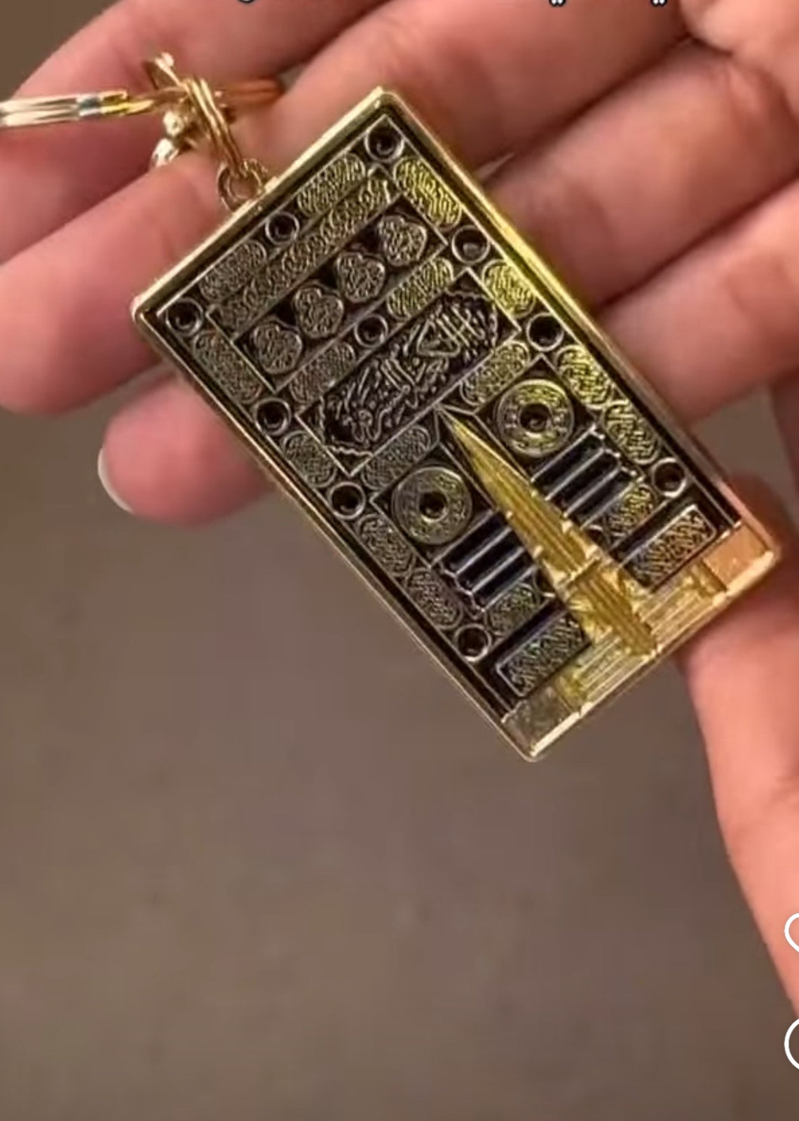 Kaaba Door Keychain - Etsy