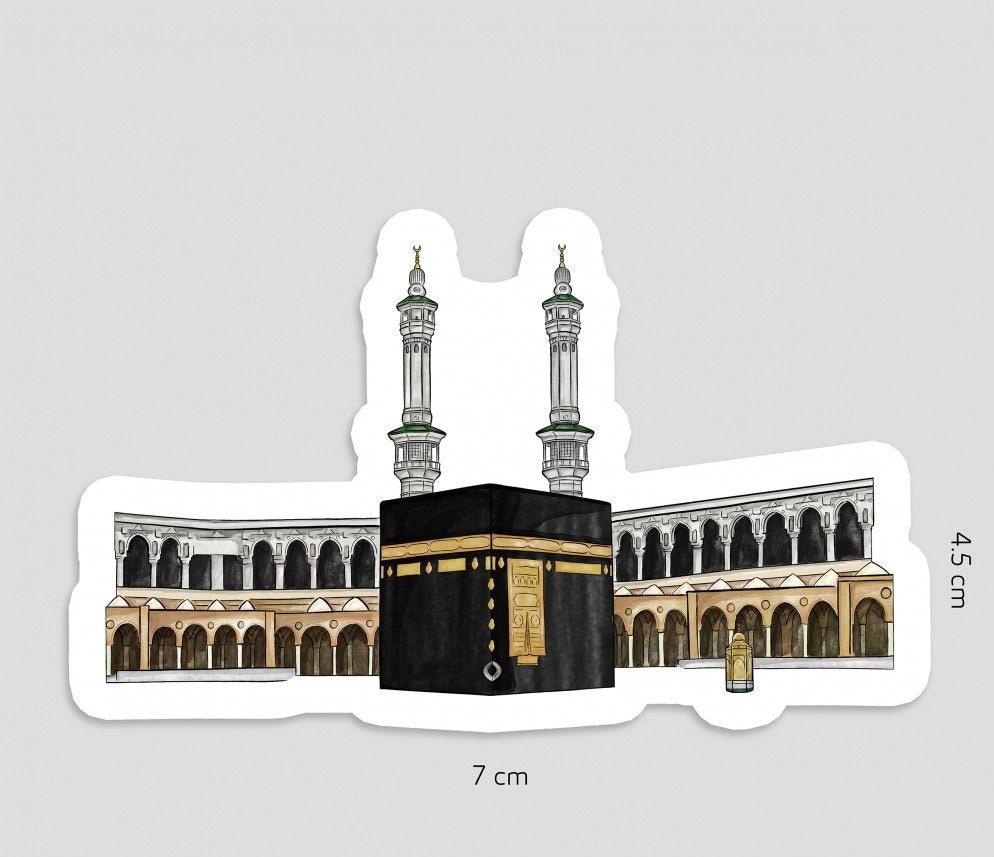 Kaaba Sticker - Etsy