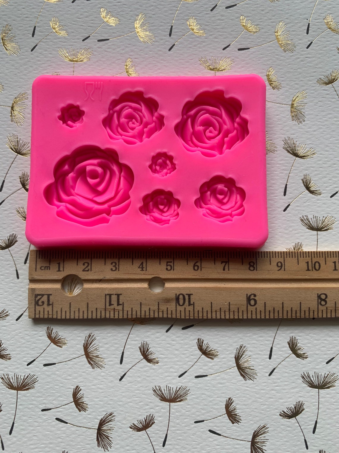 Rose Silicone Mold | Etsy
