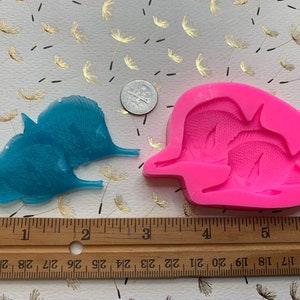 Tropical Reef Fish Silicone Mold 3D 2”long 2.75”wide .25” Depth - Etsy