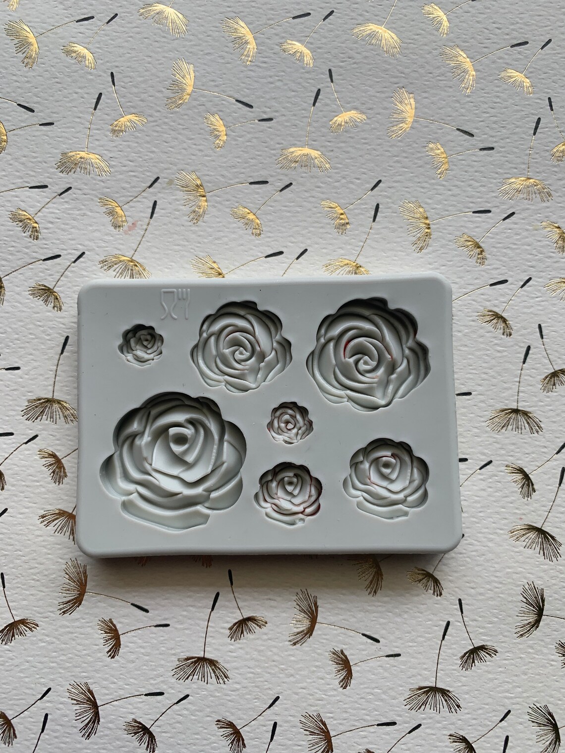 Rose Silicone Mold - Etsy