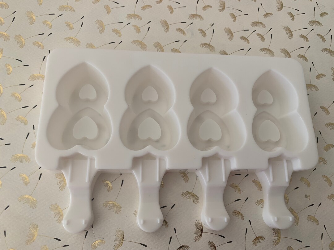 Hearts Cakesicles Silicone Mold 3D - Etsy