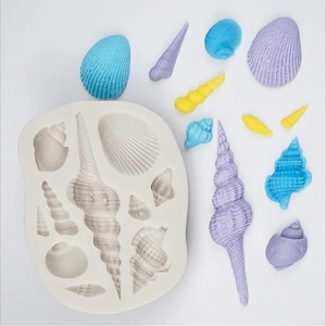 Sea Shells Silicone Mold 3D - Etsy