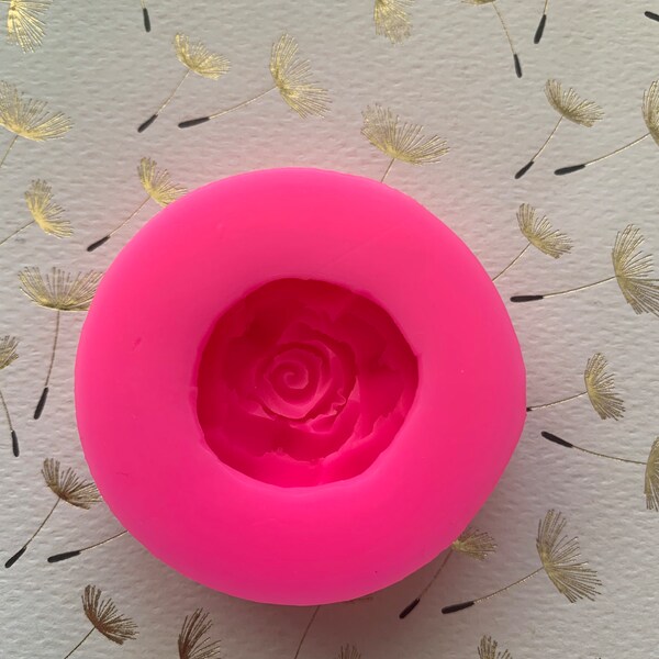 Silicone Rose Mold - Etsy