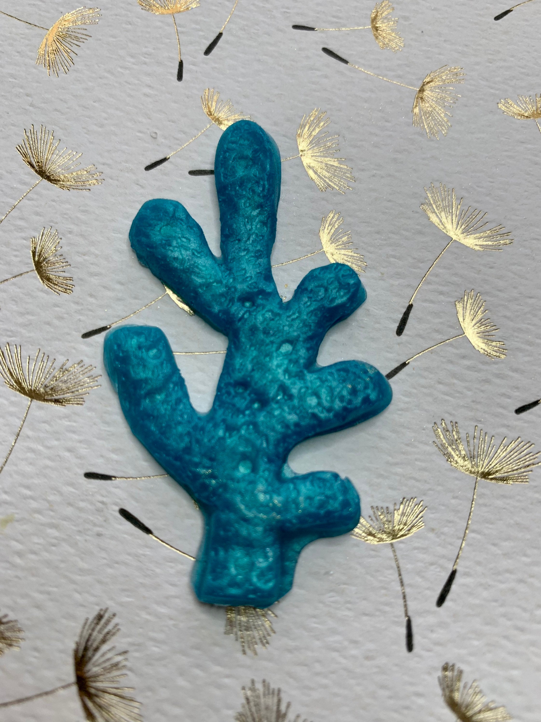 Molde de silicona de coral - Etsy España