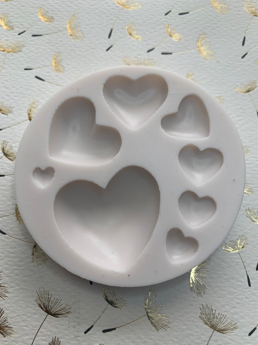 Hearts Silicone Mold - Etsy